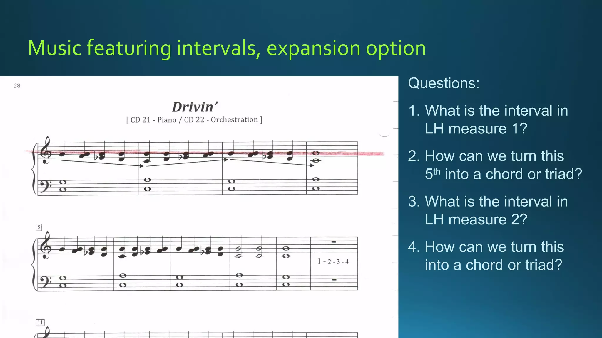 Chunkingmusictheorydemo | PPT