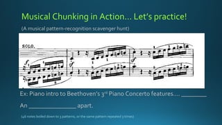 Chunkingmusictheorydemo | PPT