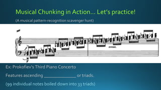 Chunkingmusictheorydemo | PPT
