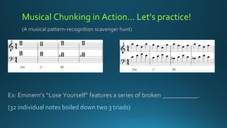 Chunkingmusictheorydemo | PPT