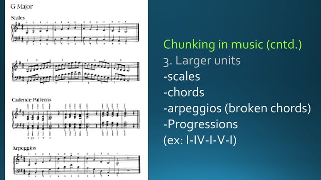 Chunkingmusictheorydemo | PPT