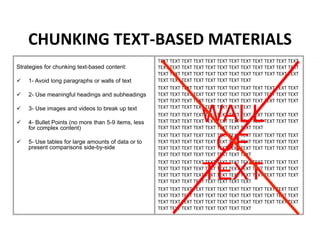 Chunking slides | PPTX