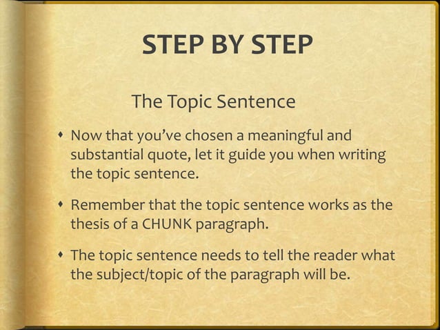 Chunk Paragraph Template and Examples | PPTX