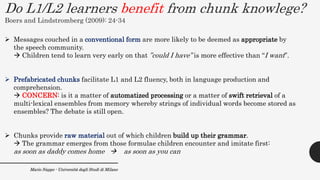 Optimizing a lexical approach to instructed SLA | PPTX