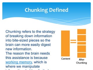 Chunking and storyboarding | PPTX