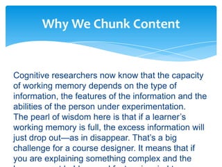 Chunking and storyboarding | PPTX