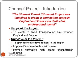 Chunnel Project_Development Phase | PPTX