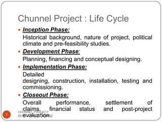 Chunnel Project_Development Phase | PPTX