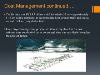 Chunnel Project | PPTX