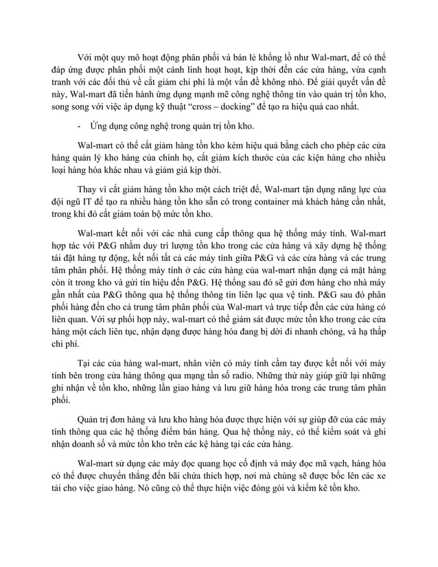 Chuoi cung ung wal mart | DOC