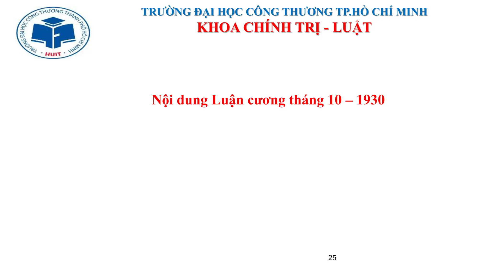 lịch sử đảng chương 1 ULIS - chương 1 ch | PPT
