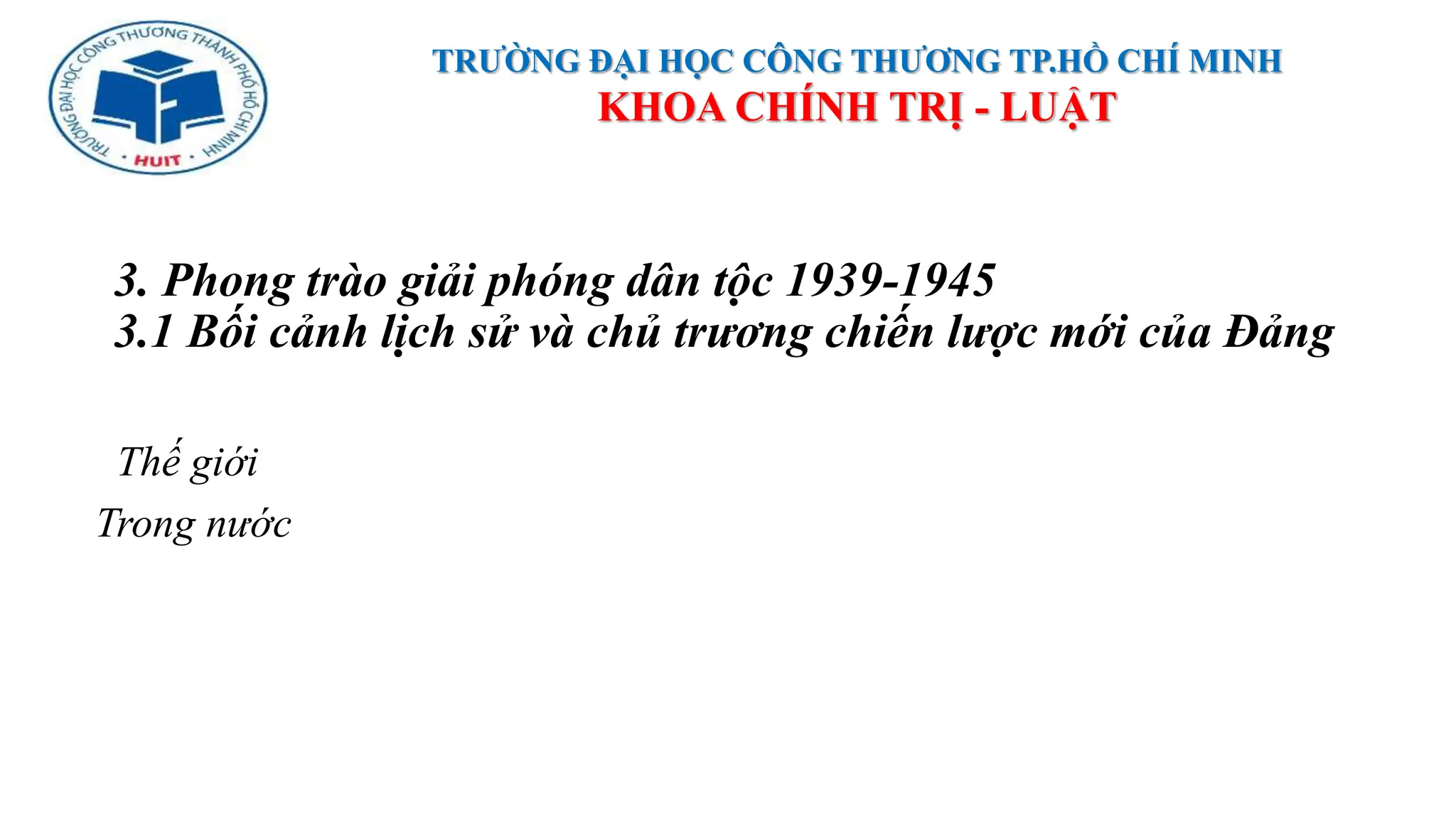 lịch sử đảng chương 1 ULIS - chương 1 ch | PPT