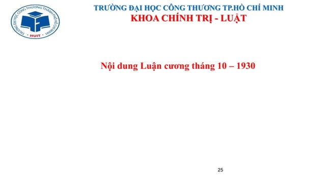 lịch sử đảng chương 1 ULIS - chương 1 ch | PPT