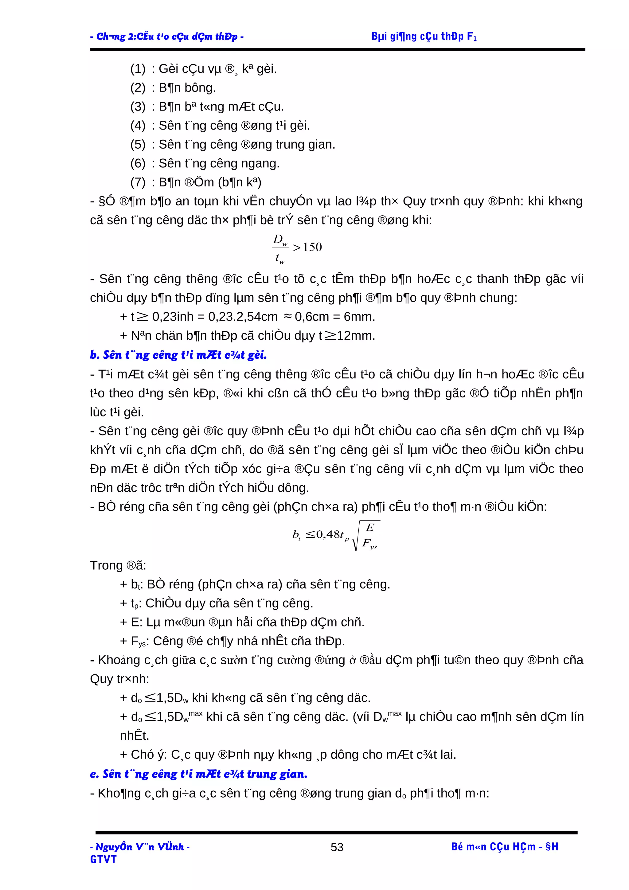 Chuong 2 cau tao cau dam | DOC