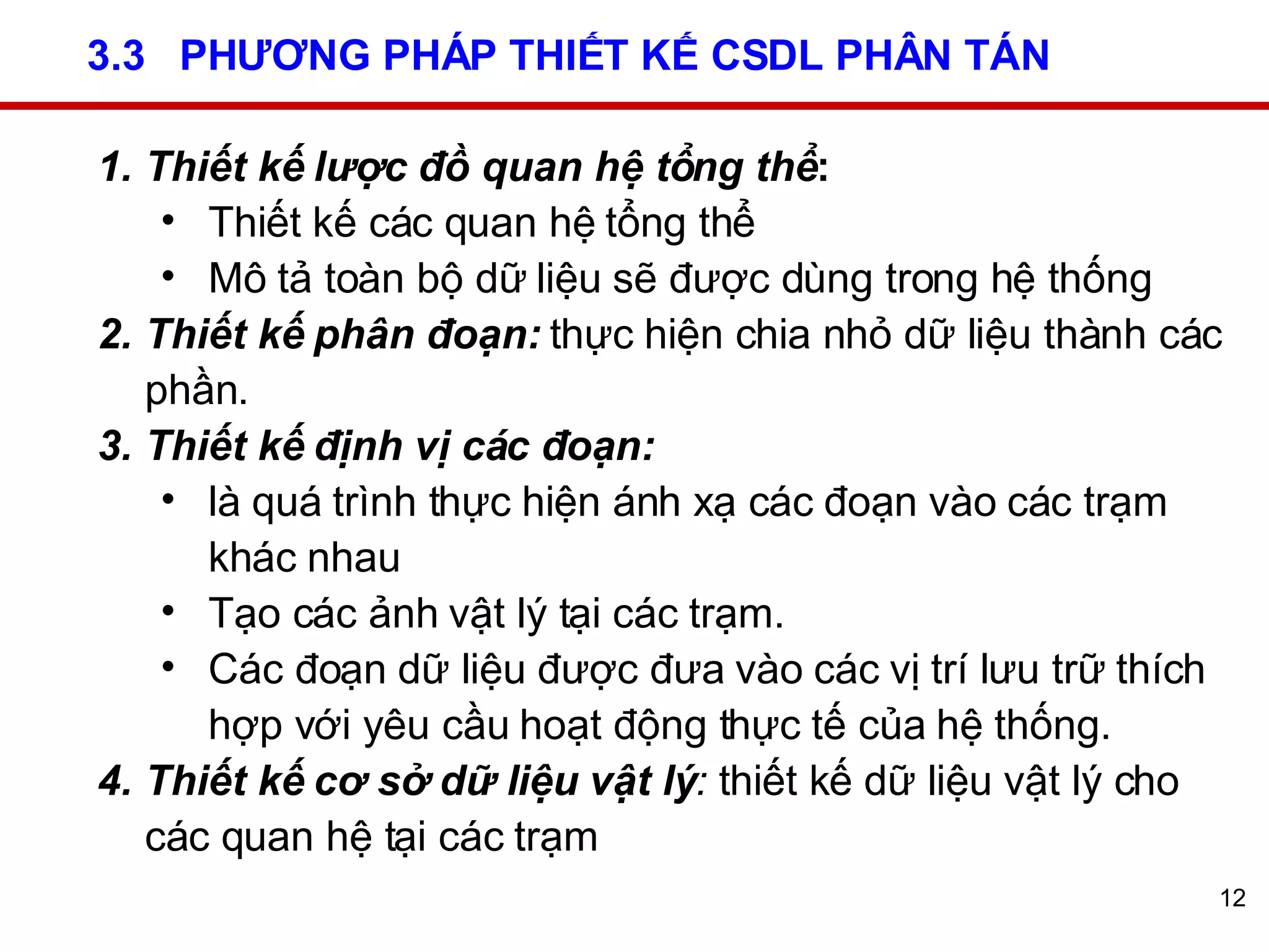 Chuong 3- CSDL phân tán | PPT