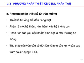 Chuong 3- CSDL phân tán | PPT