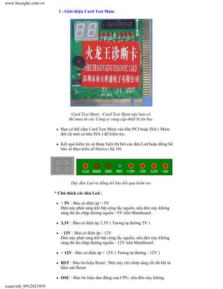 Chuong 3 mainboard | PDF