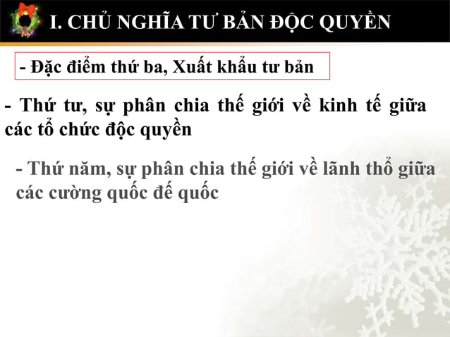 Chương 4. Kinh tế Chính Trị | PPT