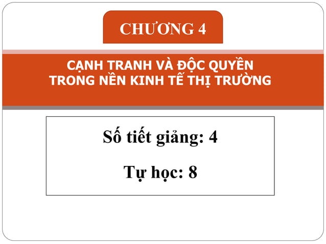 Chương 4. Kinh tế Chính Trị | PPT
