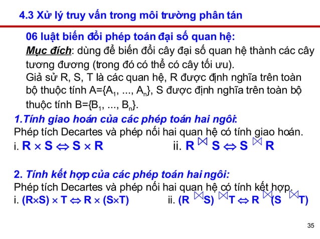 Chuong 4 - CSDL phân tán | PPT