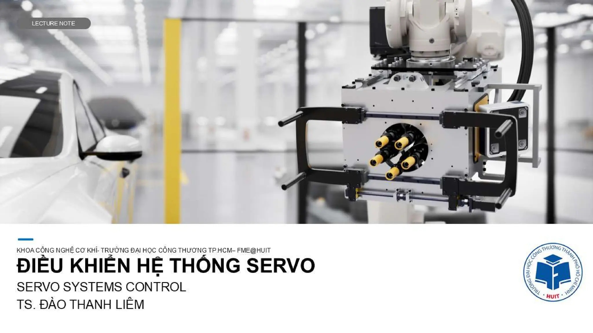 ĐIỀU KHIỂN HỆ THỐNG SERVO - CHƯƠNG 0 - CHAPTER 0 | PDF