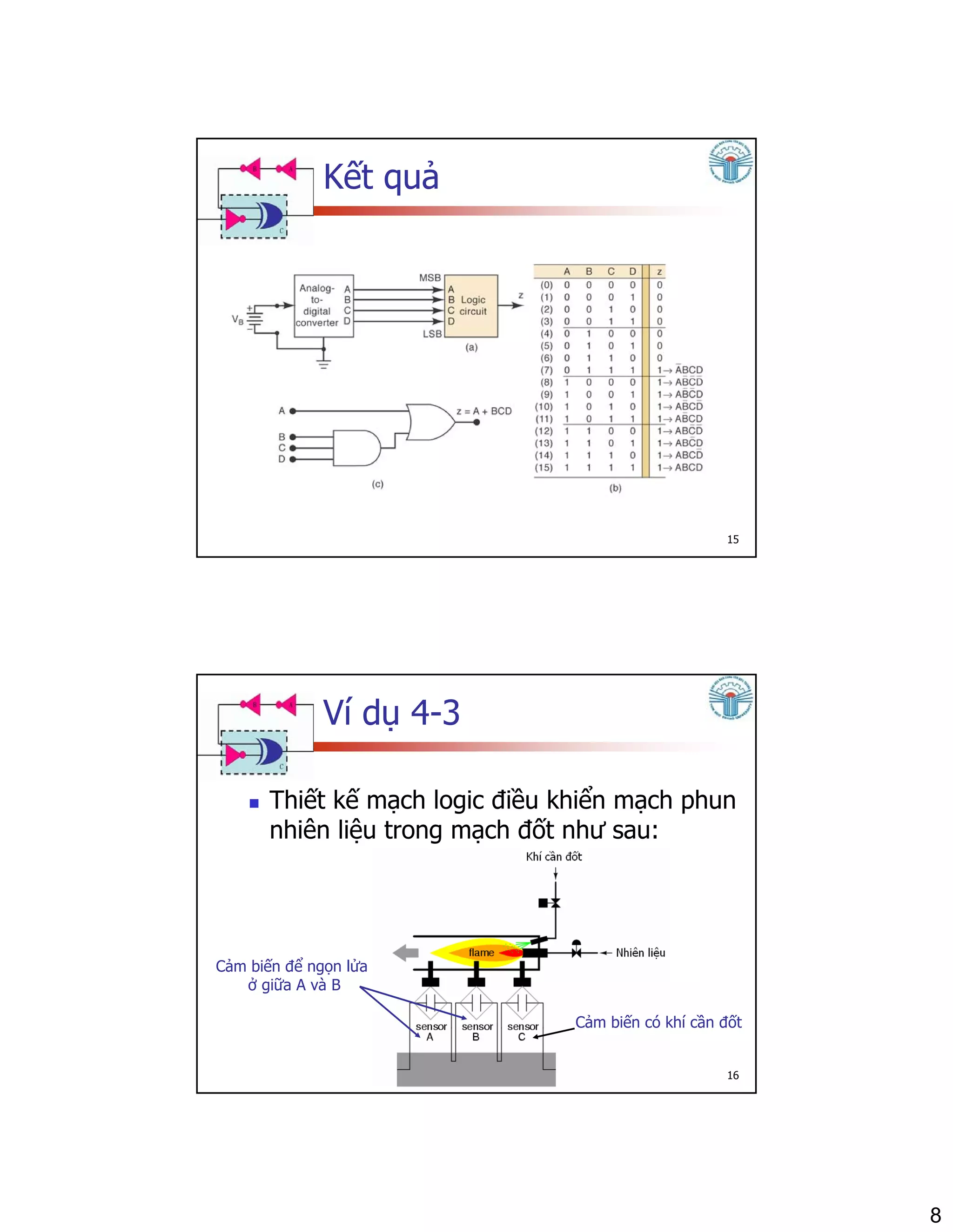 Chuong 04 mach logic | PDF