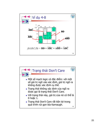 Chuong 04 mach logic | PDF