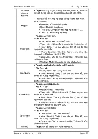 Chuong 07 macro | PDF