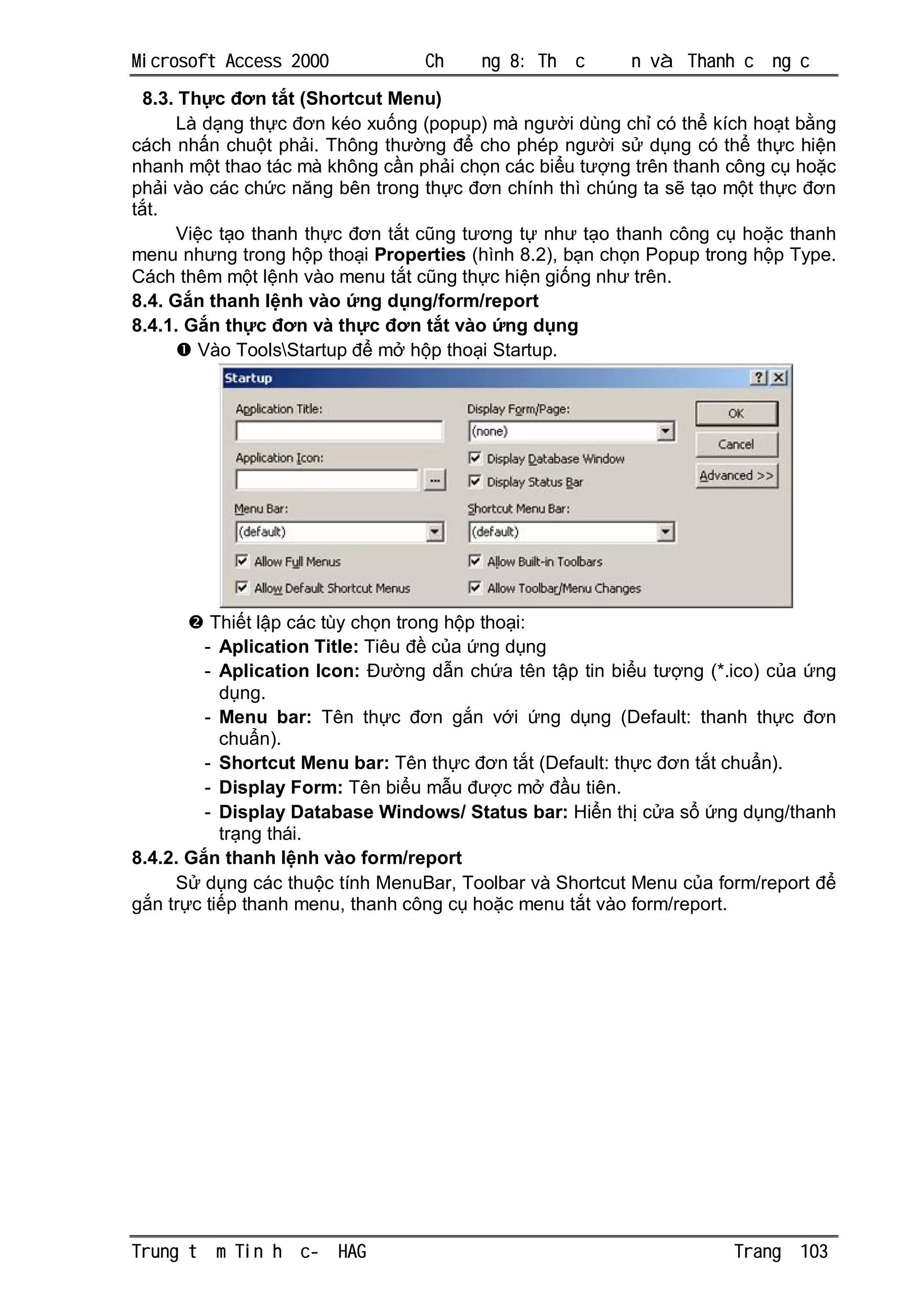 Chuong 08 menu and toolbar | PDF