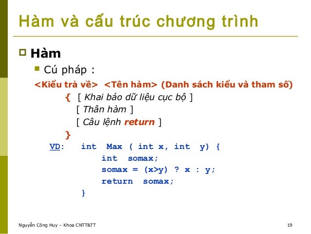giao trinh c++ Chuong1