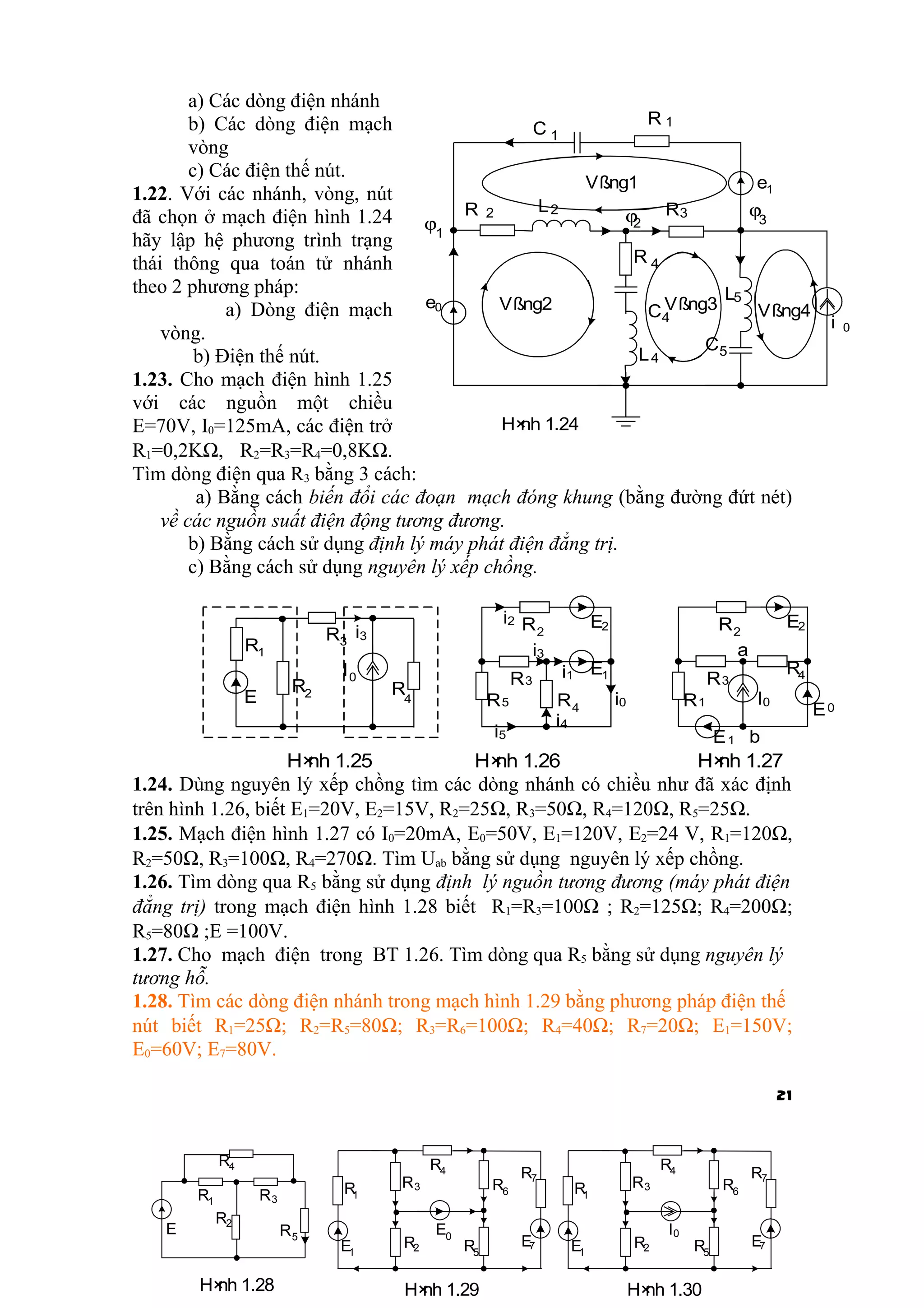 Chuong 1.1 ly thuyet de bai tap | PDF
