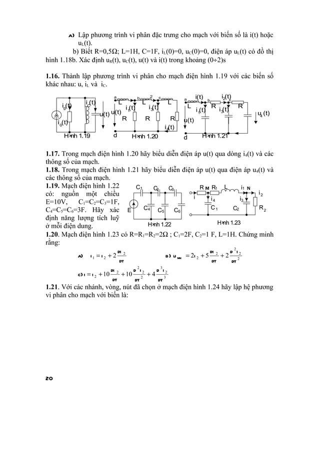 Chuong 1.1 ly thuyet de bai tap | PDF