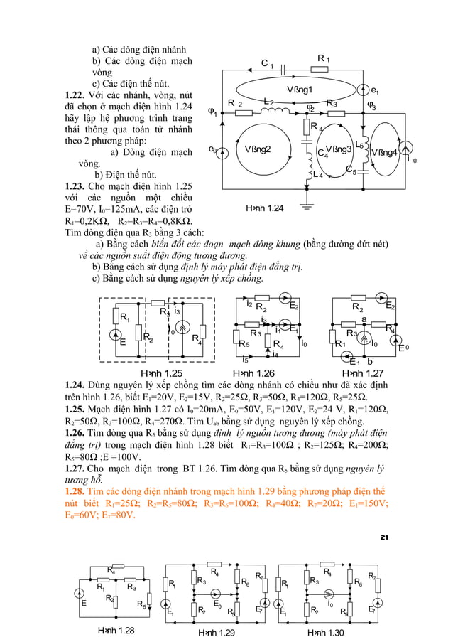 Chuong 1.1 ly thuyet de bai tap | PDF