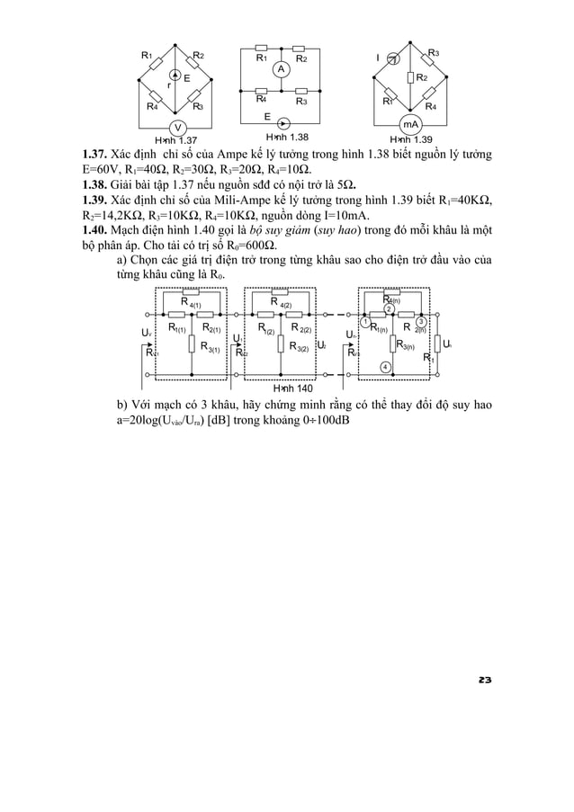 Chuong 1.1 ly thuyet de bai tap | PDF