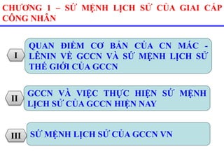 Chương 1. SỨ MỆNH LỊCH SỬ CỦA GIAI CẤP CÔNG NHÂN.ppt
