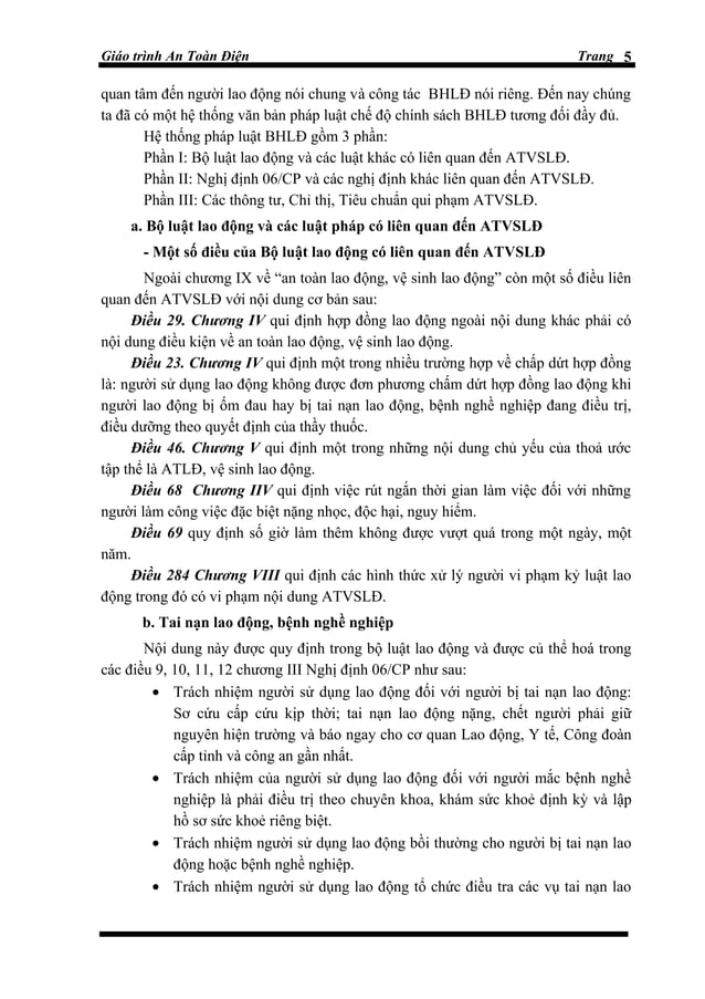 giao trinh an toan dien trong cong nghiep | PDF