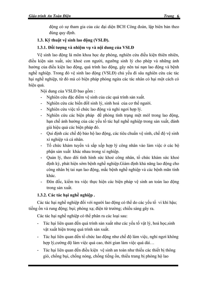 giao trinh an toan dien trong cong nghiep | PDF