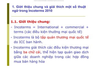 Chuong 1 incoterms_2010_3871 | PPT