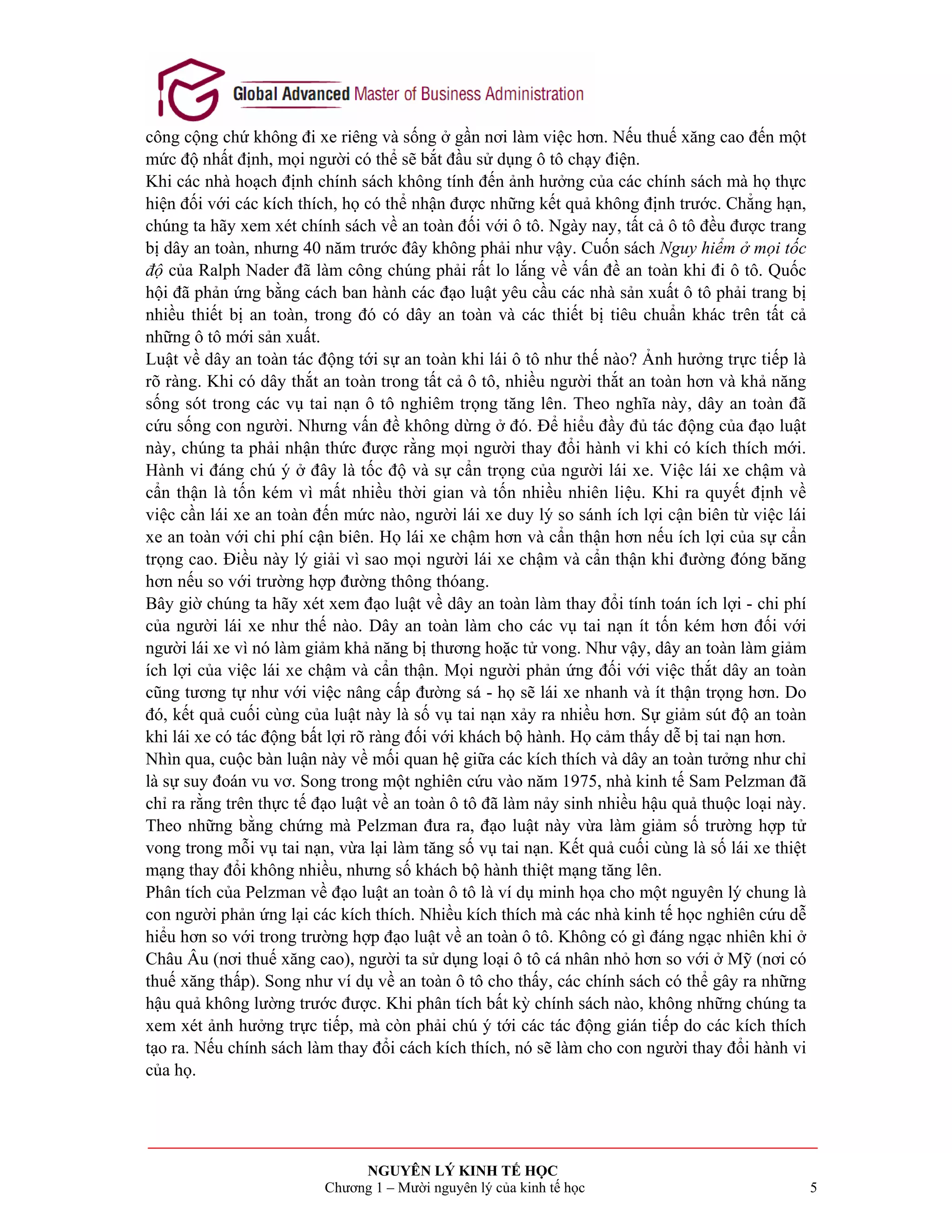 Chuong 1 muoi nguyen ly cua kinh te hoc | PDF