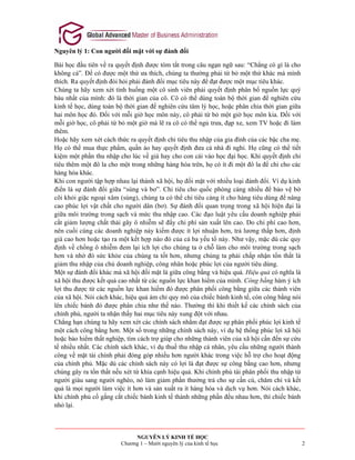 Chuong 1 muoi nguyen ly cua kinh te hoc | PDF