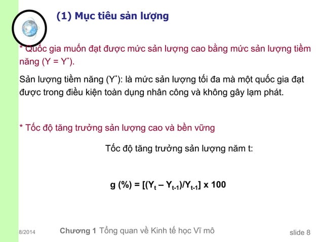 Chuong 1 Tổng quan về kinh tế vĩ mô | PPT