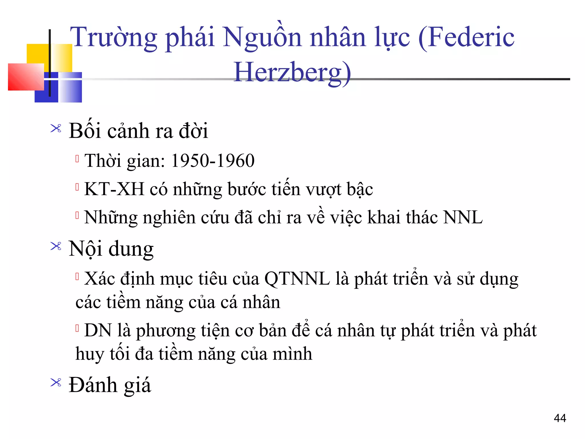 Chuong 1 tong quan ve quan tri nguon nhan luc | PPT
