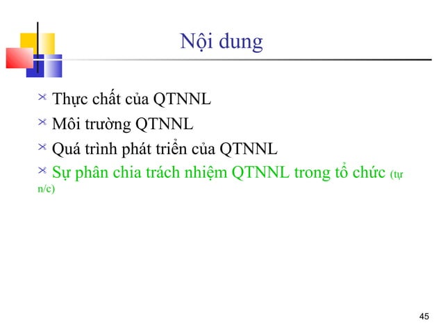 Chuong 1 tong quan ve quan tri nguon nhan luc | PPT