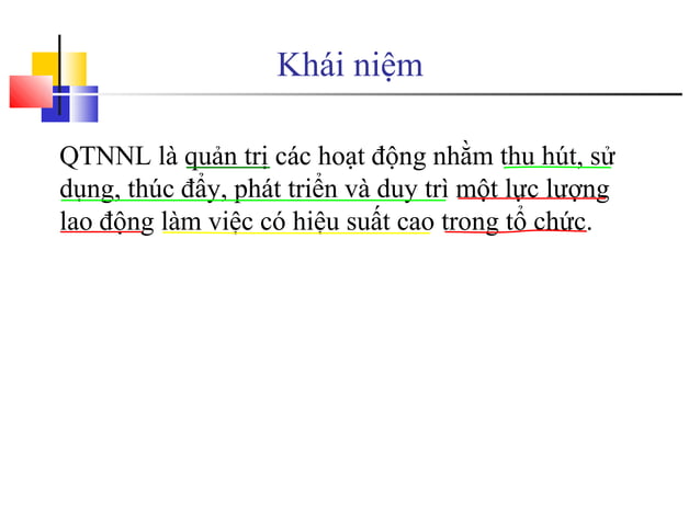 Chuong 1 tong quan ve quan tri nguon nhan luc | PPT