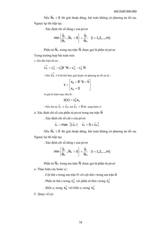 Quy hoach tuyen tinh C H U O N G2 | PDF