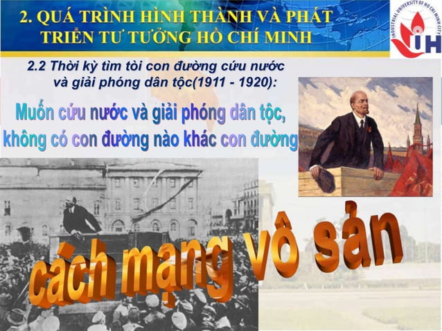 Tư tưởng hồ chí minh chương 2: Cơ sở, quá trình hình thành và phát triển tthcm | PPT