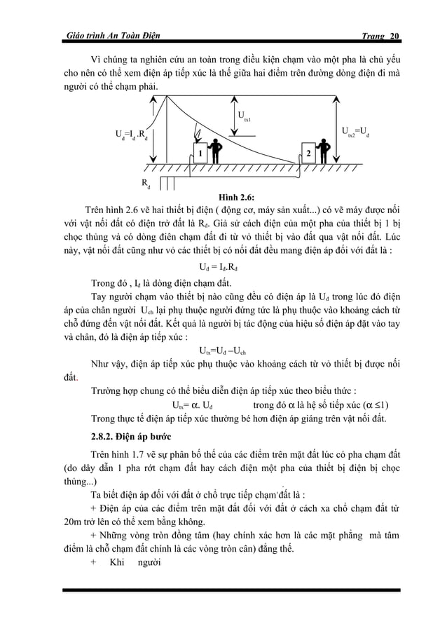 giao trinh an toan dien trong cong nghiep chuong 2 | PDF