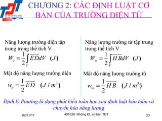Chuong 2 nhung dl co ban cua tdt | PPT