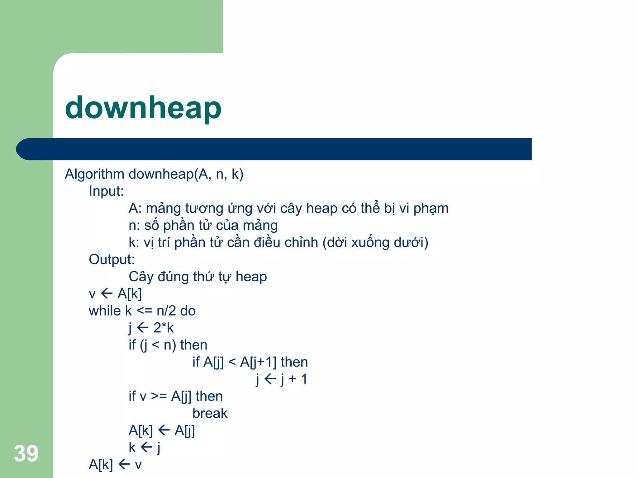 Chuong 2 phan tich cac thuat toan sap xep va tim kiem | PPT