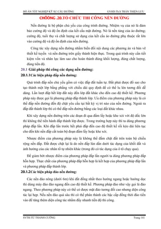 Chuong 20 to chuc thi cong nen | PDF